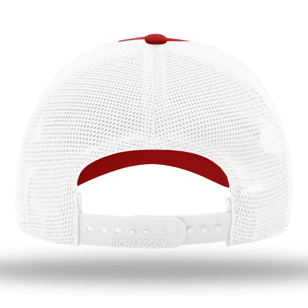 B&B Dry Goods Richardson Homegrown Baton Rouge Flag Twill Trucker Hat ...