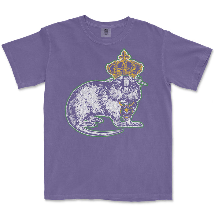 B&B Dry Goods Homegrown Louisiana Mardi Gras Nutria King Garment Dyed ...