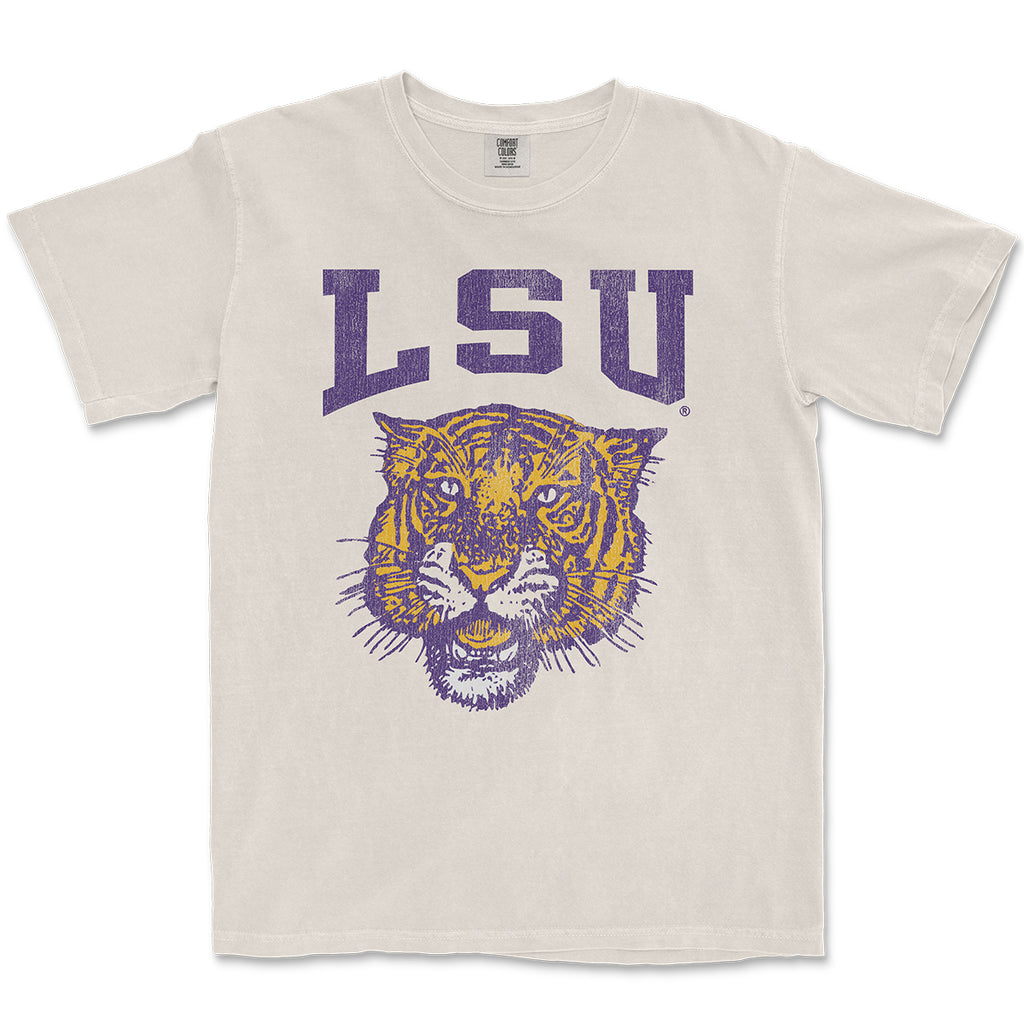 B&B Dry Goods LSU Tigers The Archives Round Vault Premium Vinyl Decal ...