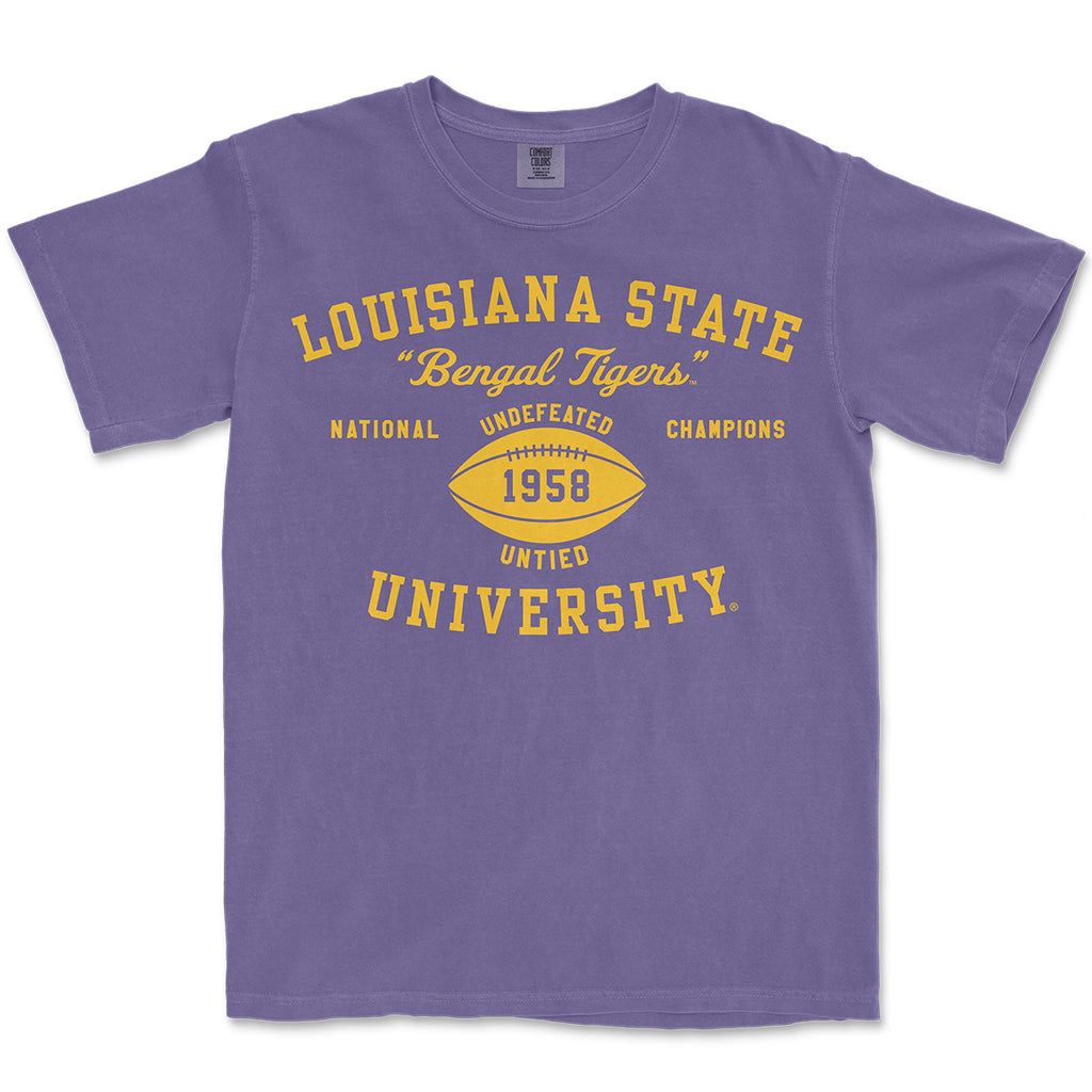 B&B Dry Goods LSU Tigers The Archives 1958 Football National Champions ...