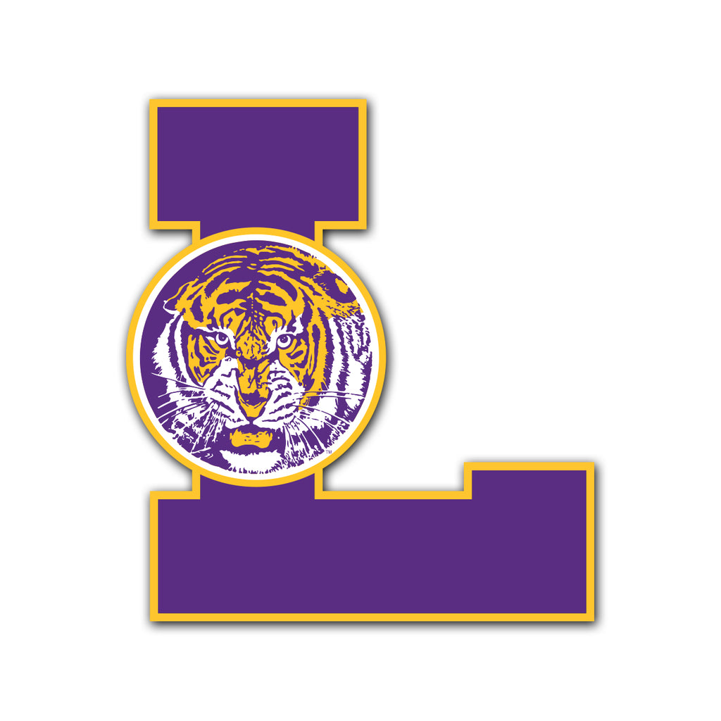 B&B Dry Goods LSU Tigers The Archives Vault L Circle Premium Vinyl Dec ...
