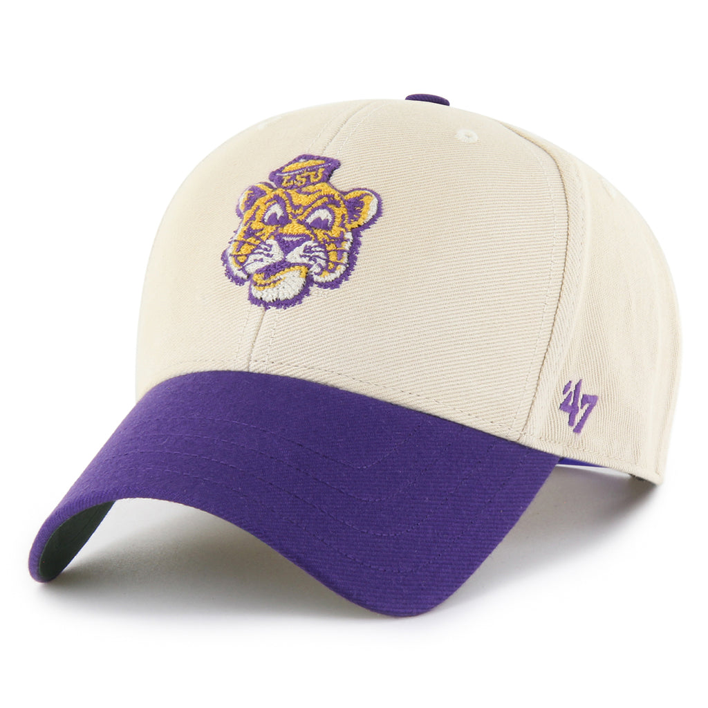 LSU Tigers 47 Brand Beanie Mike Premium Fairfield '47 MVP Structured H ...