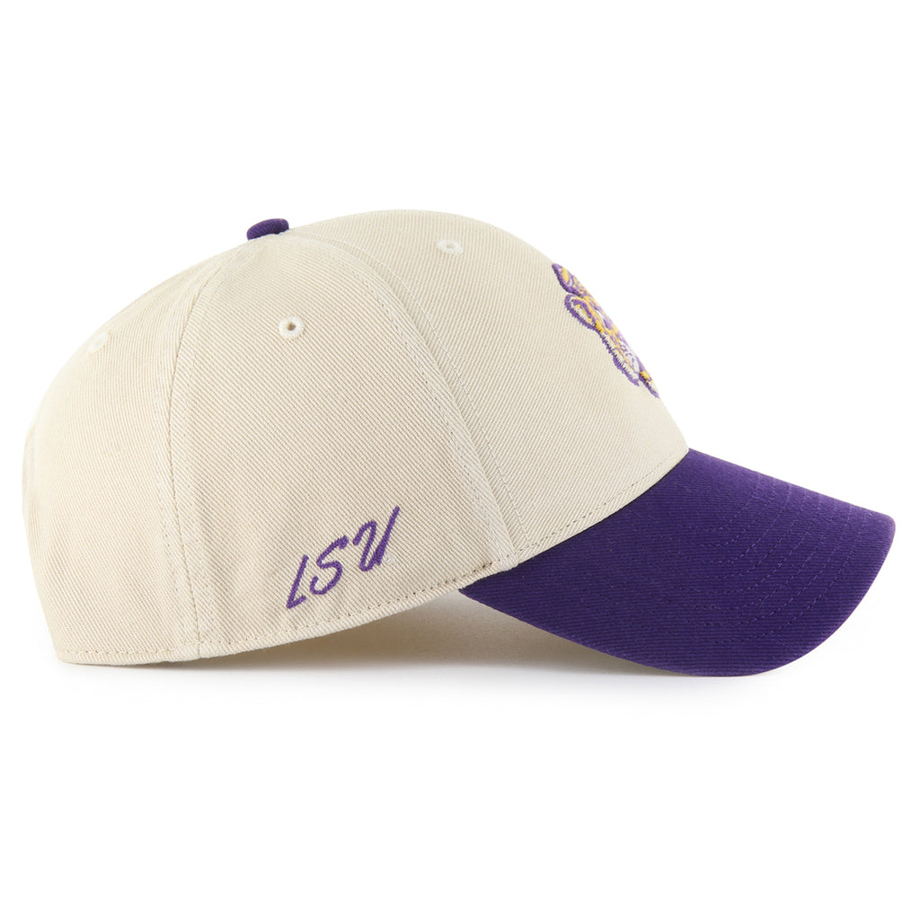 LSU Tigers 47 Brand Beanie Mike Premium Fairfield '47 MVP Structured H ...