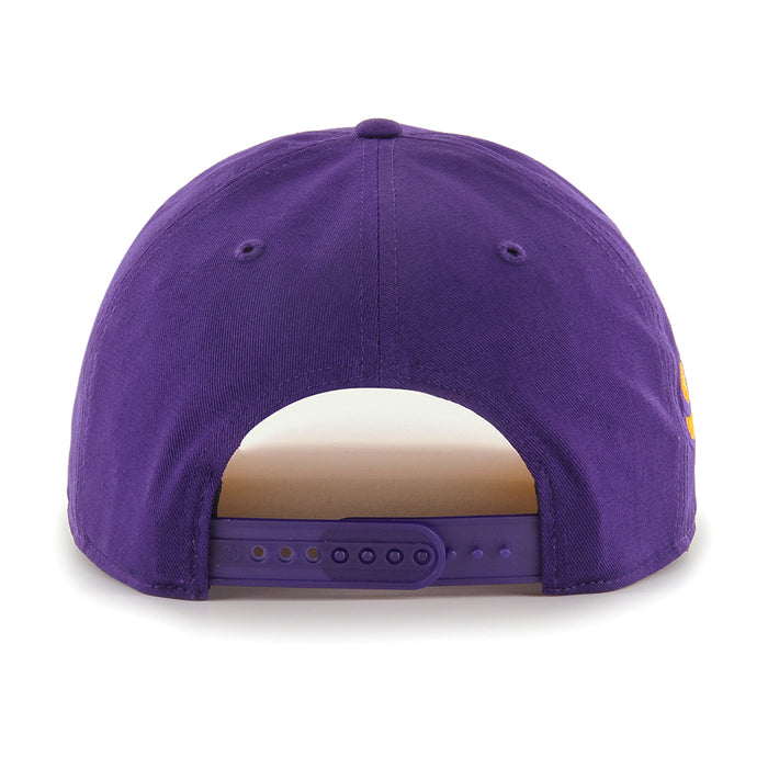 LSU Tigers 47 Brand Overhand Script 47 Hitch Five-Panel Rope Hat - Pur ...