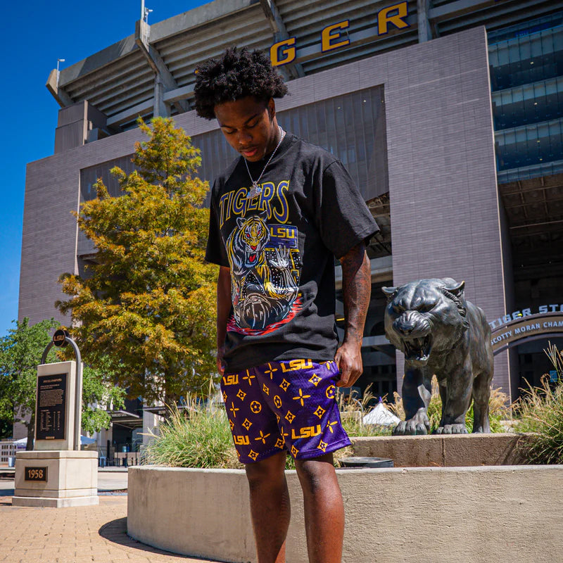 LSU Tigers Dark Horse Death Valley (Limited Release) Heavyweight T-Shi ...