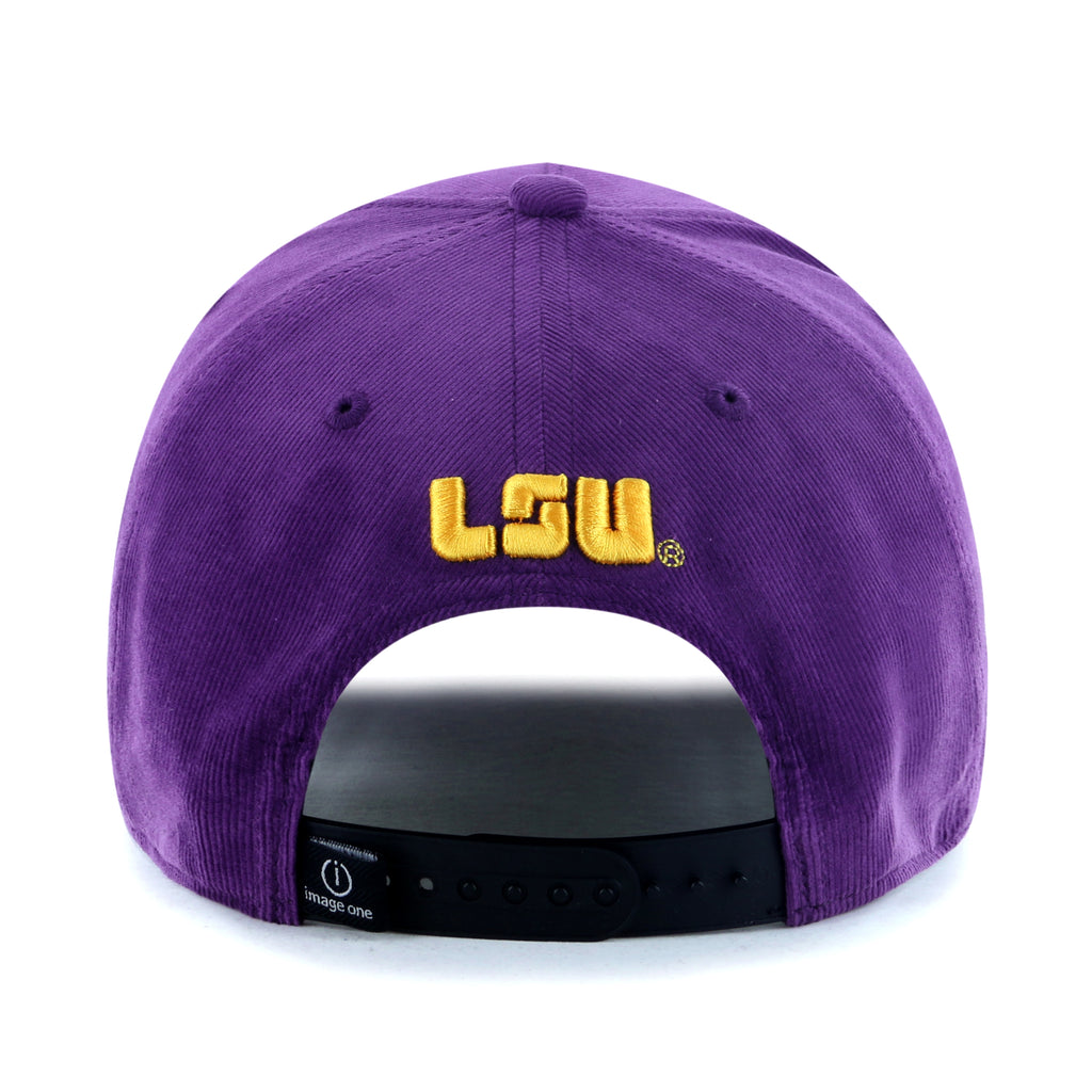LSU Tigers Image One Beanie Thin Corduroy Five Panel Snapback Rope Hat ...