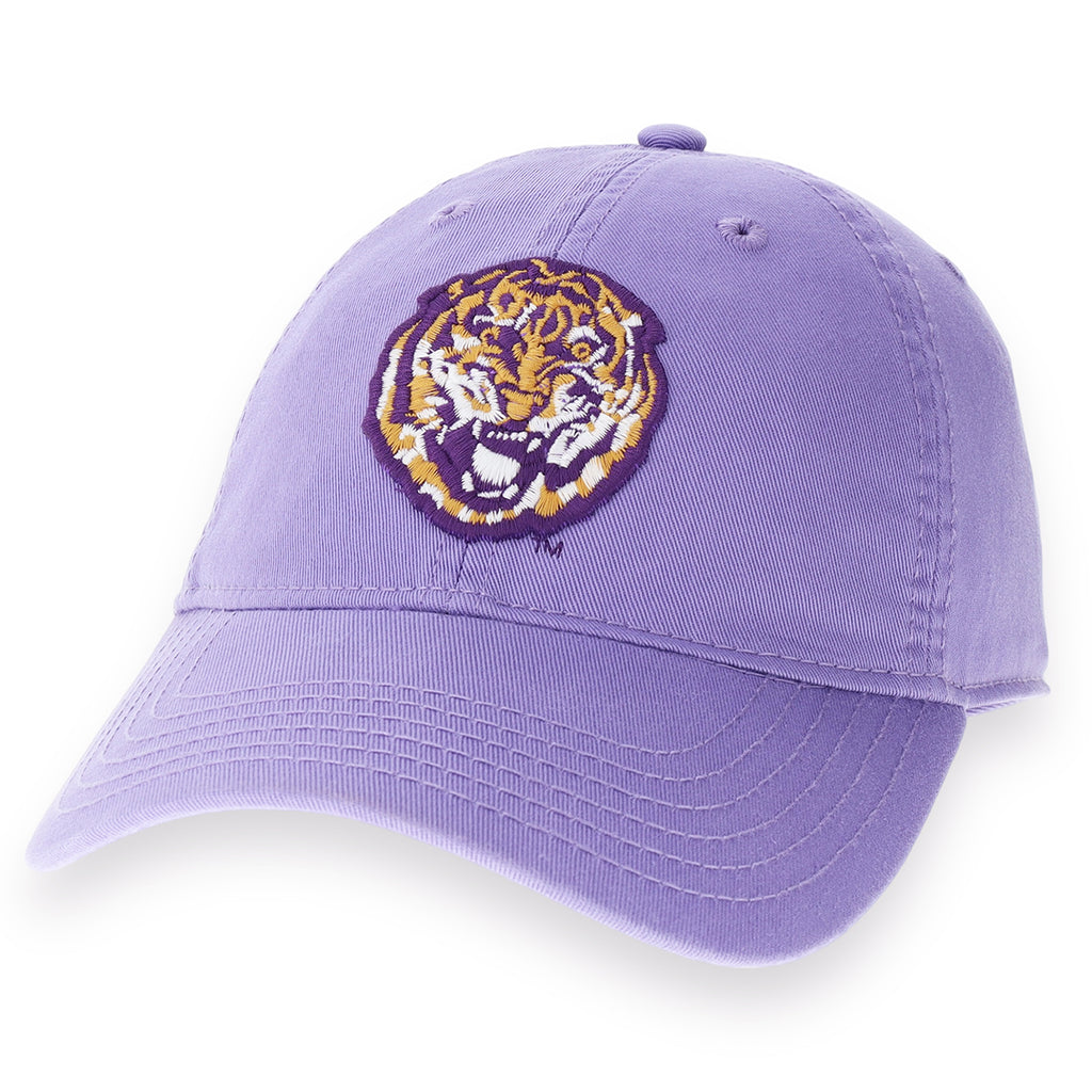 LSU Tigers Legacy Round Vault Relaxed Twill Hat - Lavender — Bengals ...