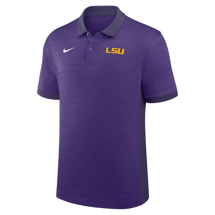 LSU Tigers Nike 2025 Early Season Coaches Sideline Victory Stripe Perf ...