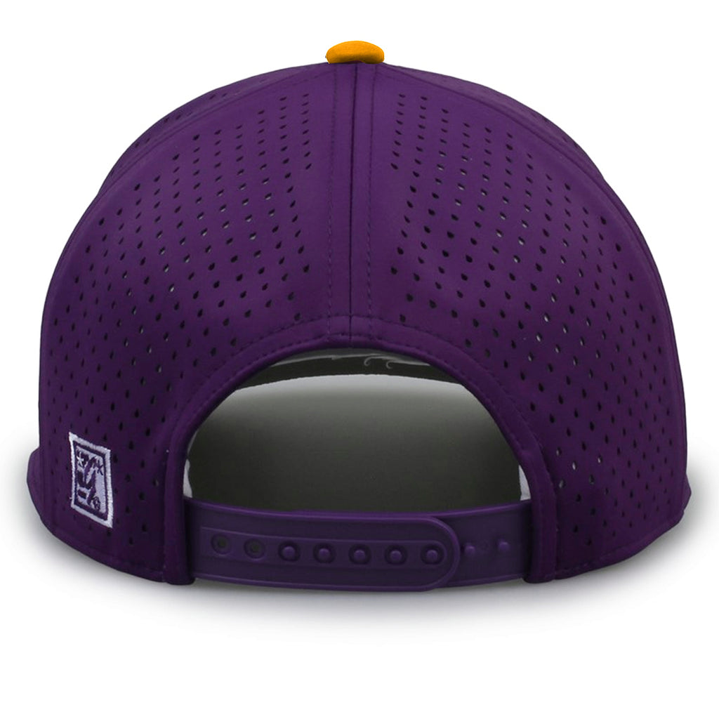 LSU Tigers The Game Script Neoprene Perforated Performance 5-Panel Rop ...