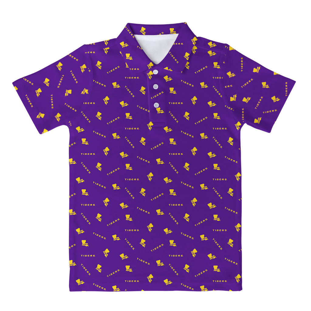 LSU Tigers — Tagged "Type: Polos" — Bengals & Bandits