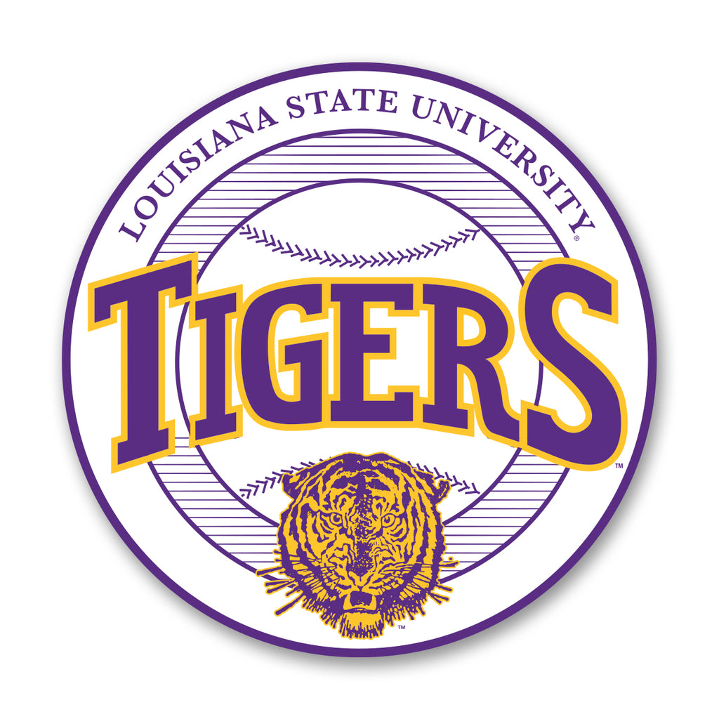 B&B Dry Goods LSU Tigers The Archives Baseball 90's Sweep Premium Viny ...