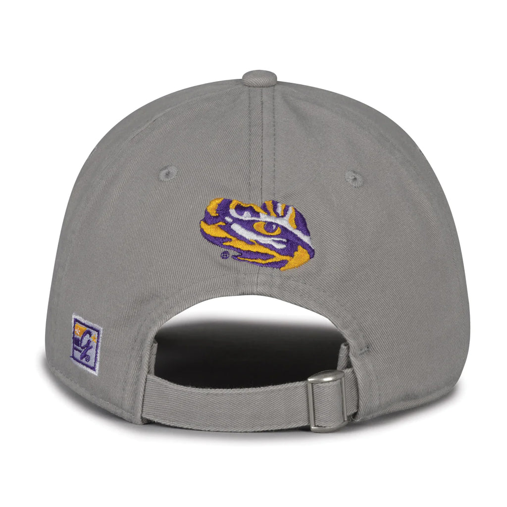 LSU Tigers The Game Classic 3 Bar Adjustable Strap Hat - Grey — Bengals ...